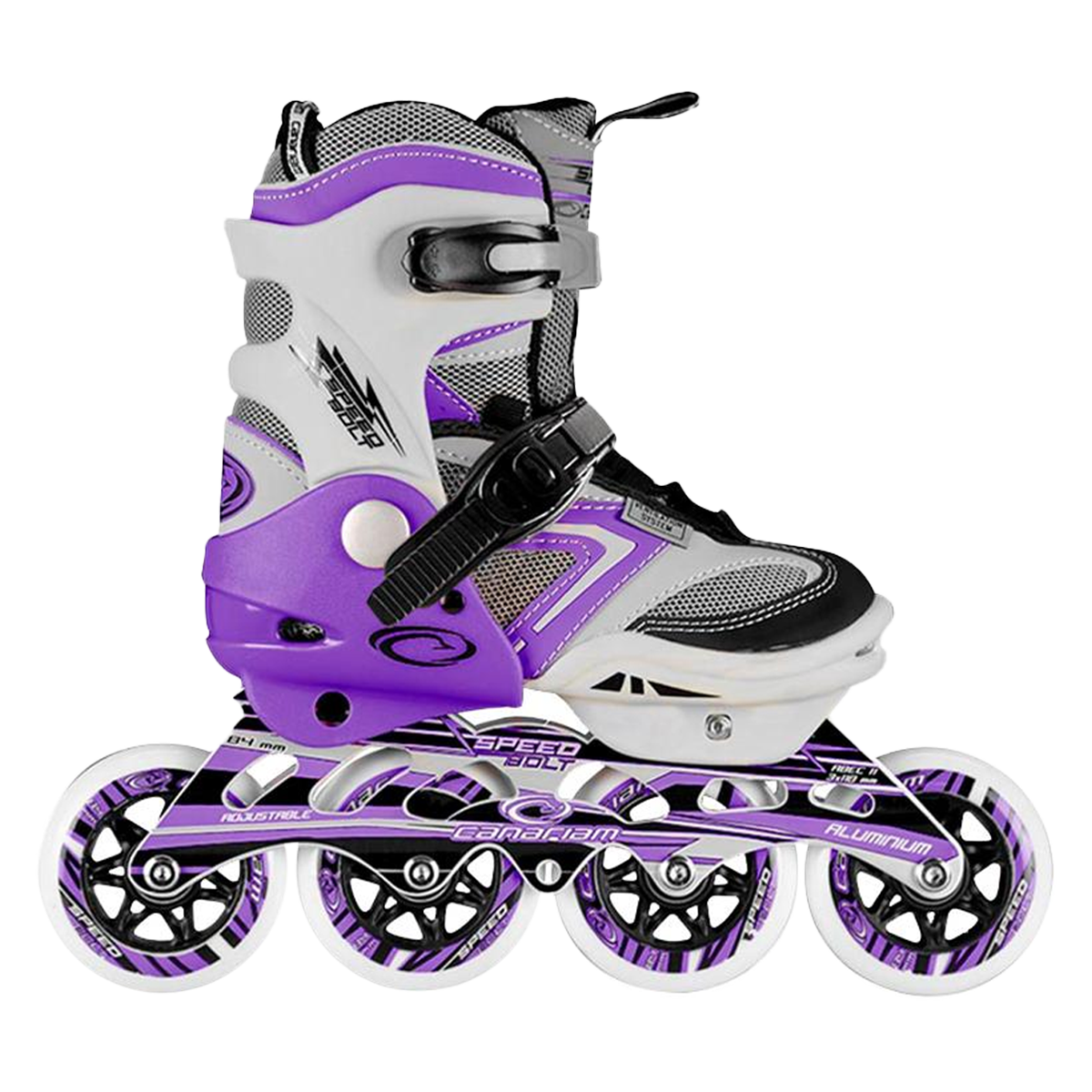 PATINES SPEED BOLT MORADO 33-36 R84MM - Esda Deportes