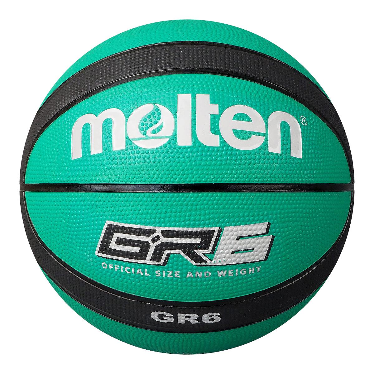 BALON BALONCESTO MOLTEN 12 PANEL #6 VERDE - Esda Deportes